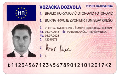 Ministarstvo unutarnjih poslova Republike Hrvatske - Vozačka dozvola