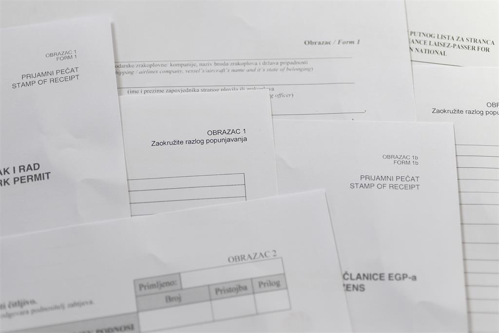 Ministarstvo unutarnjih poslova Republike Hrvatske - Obrasci
